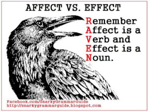 Affect or Effect? Commonly Confused Words | Princeton Tutoring Blog